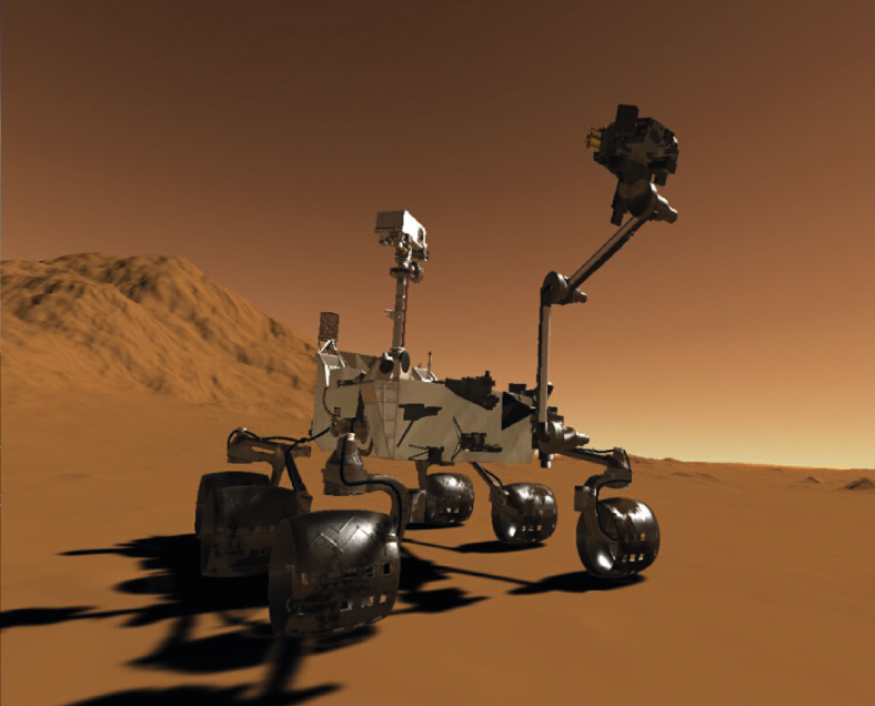 Nasa Curiosity Landing Animation