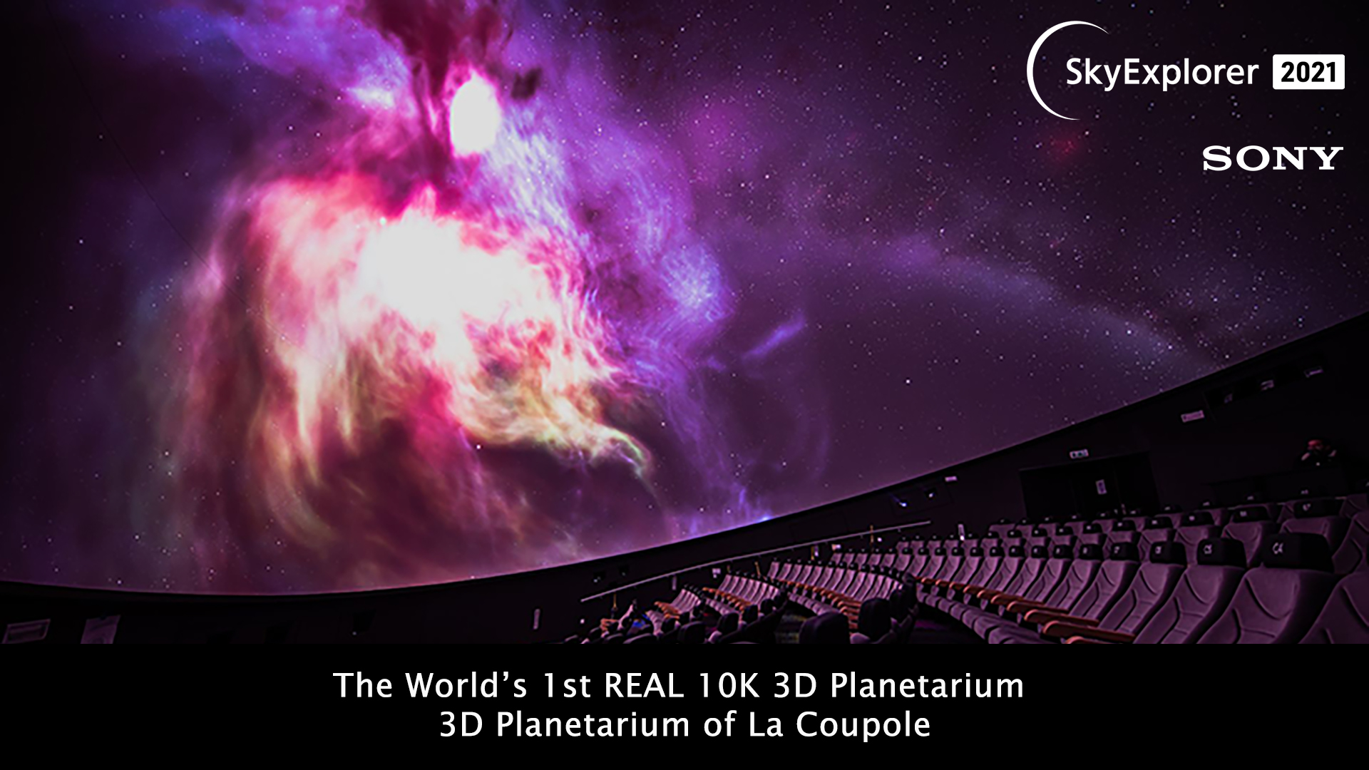 The World’s 1st REAL 10K 3D planetarium, by RSA Cosmos & Sony! - RSA Cosmos