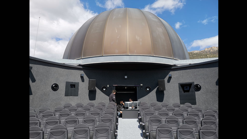 A unique planetarium in the World, powered by RSA Cosmos-Konica Minolta ...